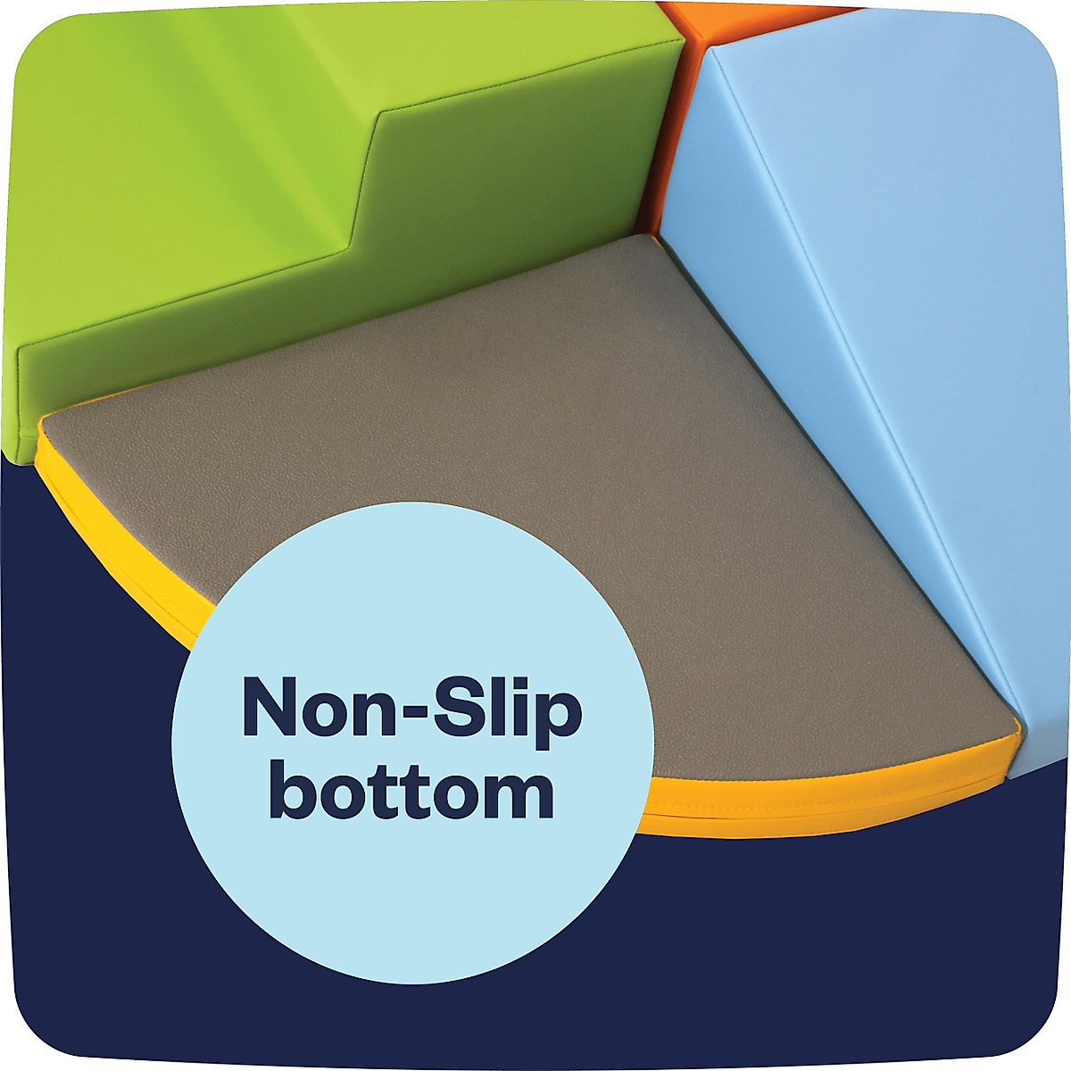 IGLU Soft Play Explorer Pastel Color Set Hand Made Large Foam Blocks Climbing Toys for Toddlers 1-3 Year Old Indoor Playground 6 Shapes