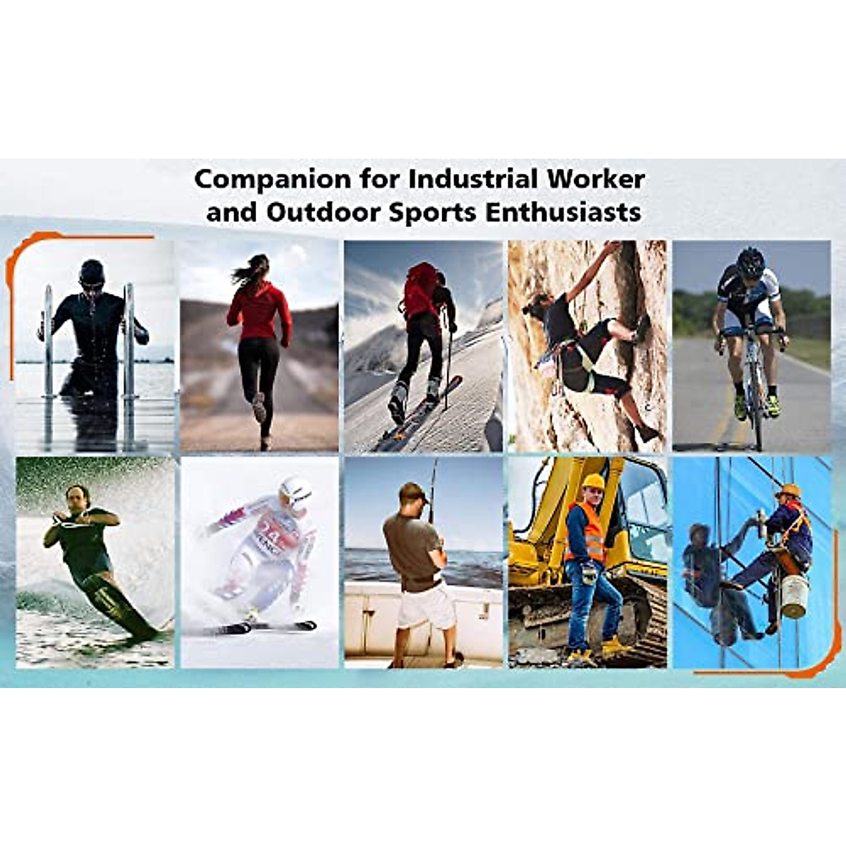 OUKITEL WP5 Rugged Cell Phones, 8000mAh Battery IP68 Waterproof Android 10 Rugged Smartphone, Triple Camera 4GB+32GB 5.5" HD+ Screen Face ID Fingerprint Dual Sim 4 LED Flashlight GSM 4G Black