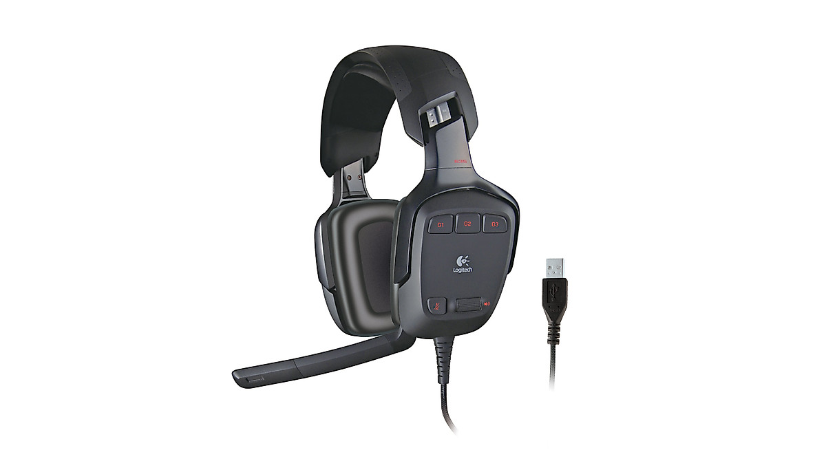 Logitech G35 Gaming Headset: 7.1 Dolby Surround Sound