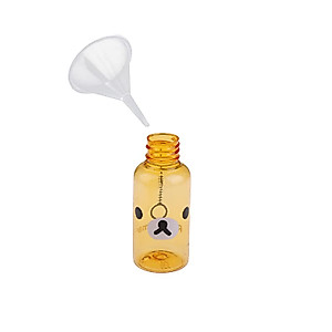 Mini Clear Funnel 10-Pcs Narrow Neck Perfume Funnel Polyethylene Small Funnel Kitchen Use Plastic Funnels for Lab, Water Bottle, Powder,Capsule,Oils, Filling Bottles, Urn Funnel Filling Kit