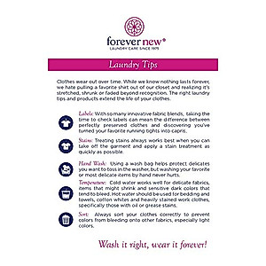 FOREVER NEW Granular Detergent Powder - Delicate Laundry Care Wash - Original Scented, 32 Oz