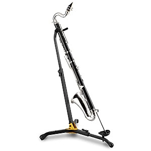 Hercules DS561B Basson/Bass Clarinet Stand,Black