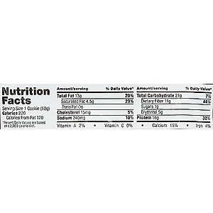 QUEST NUTRITION Peanut Butter Chocolate Chip Protein Cookie, 2.04 OZ