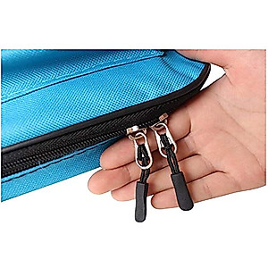 Water-Resistant Art Portfolio Carry Case Bag Backpack 18.6" x 13.9" Student Artist Portfolio for Art Supplies Storage and Traveling Drawing Board Folding Easel Palette Sketch Paper Brushes Pencils