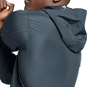 Eddie Bauer Men's Cloud Cap Stretch 2.0 Rain Jacket, Waterproof, Black, Small