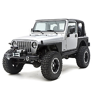Smittybilt 76740D SRC Classic Front Bumper with D-Ring Mounts and Shackles for 1976-2006 Jeep® Wrangler TJ/YJ/LJ