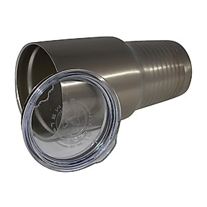 Rogue River Tactical Funny Hunting 30oz Large Stainless Steel Travel Tumbler Mug Cup w/Lid I Like Big Racks Hunter Gift