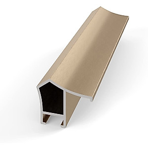 Frame My TV Deco TV Frames Alloy Prismatic - Pale Gold Bezel Compatible ONLY with Samsung The Frame TV (75", Fits 2021-2025 Frame TV)