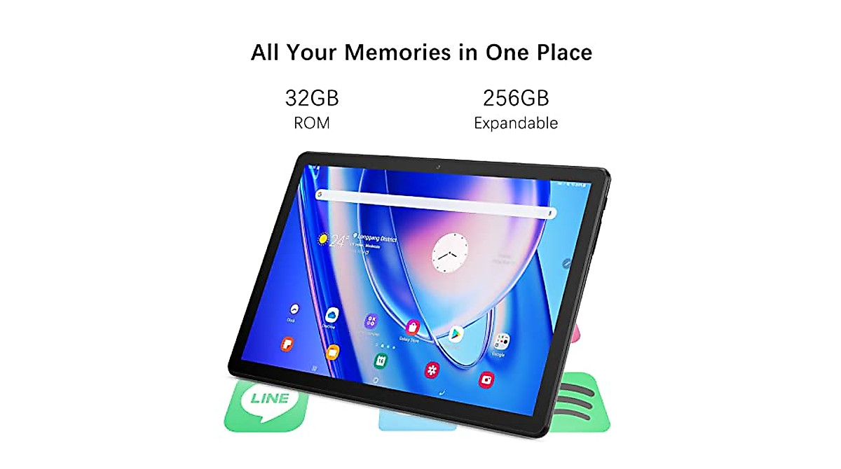 MAGCH 10-Inch Android Tablet - 3G Calls, Wi-Fi, 32GB