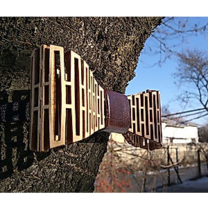 HatynkaUA Mens Wooden Bow Tie - 3D Unique Design Holiday Wedding Wood Bowtie- Necktie for Men