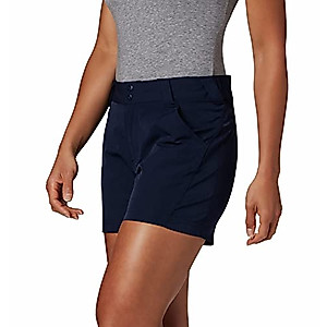 Columbia Women's Coral Point III Shorts, Collegiate Navy, 4 Short