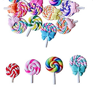 200 Pcs Charms Cute Set, Mixed Resin Charms Bulk Set Ornament Scrapbooking (200)