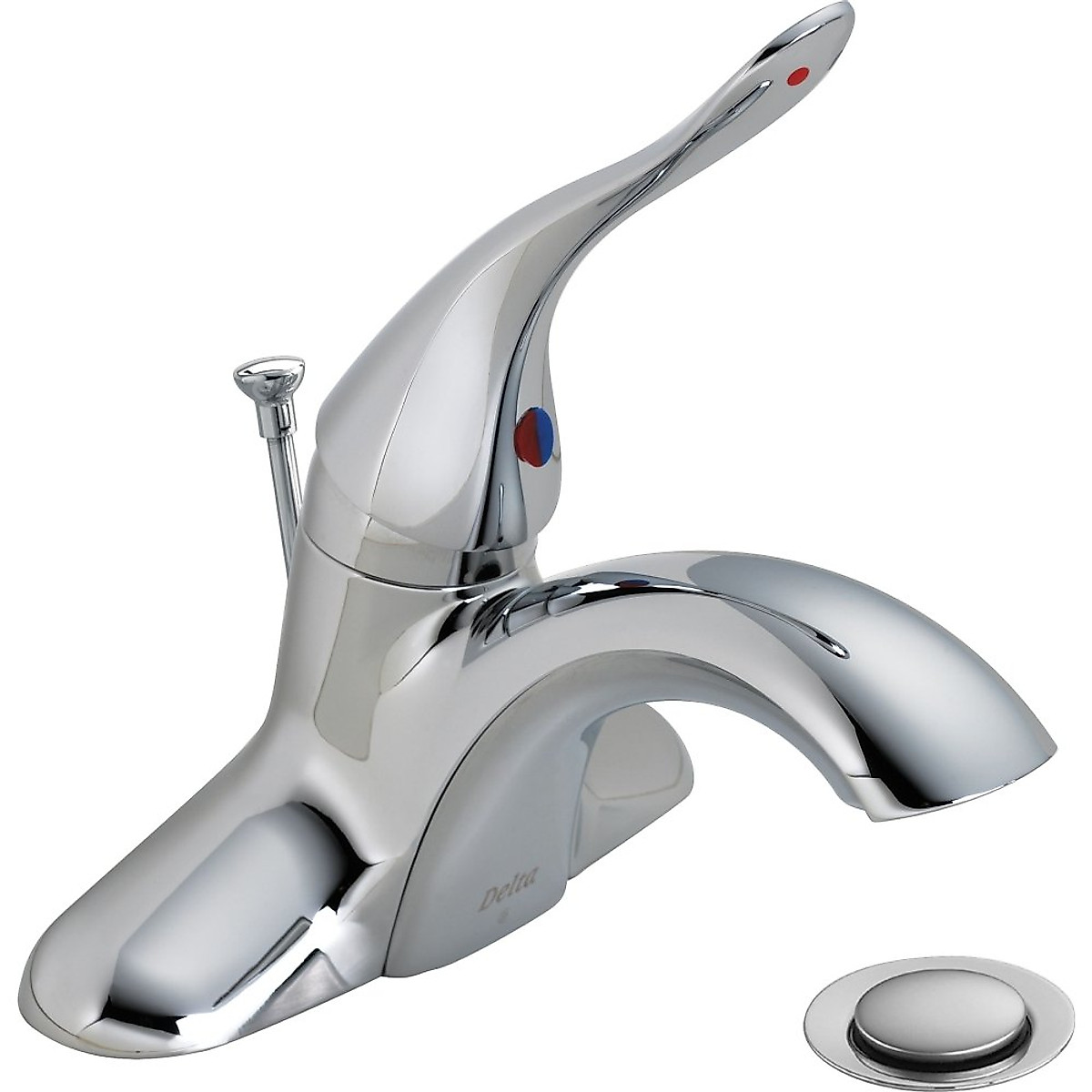 DELTA FAUCET 515LF-HDF, 5.00 x 6.50 x 5.00 inches, Chrome