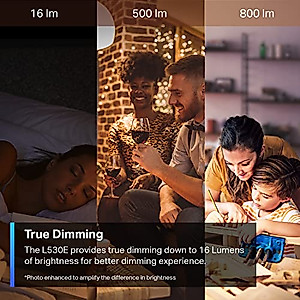 TP-Link Tapo Smart Light Bulbs, 16M Colors RGBW, Dimmable, Compatible with Alexa and Google Home, A19, 60W Equivalent, 800LM CRI>90, 2.4GHz WiFi only, No Hub Required, Tapo L530E(4-Pack)