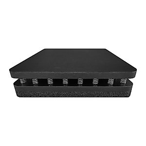 Speaker Stands Sound Stand KTV Professional Audio Foot Nail Rack Stand Ground Shock Absorber Bar Subwoofer Shock Absorbing Speaker Shock Pad Floor/Wall Mount Speaker Stand (Size : 32x36x7.5cm)
