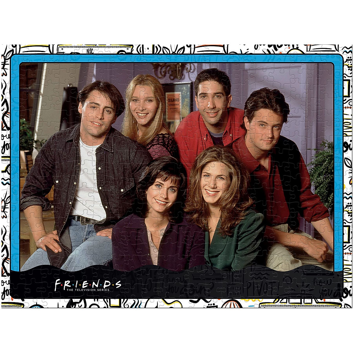 Top Trumps Friends Apartment 1000 Pc Jigsaw Puzzle (WM01040-ML1-6)