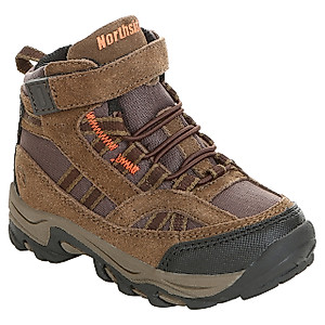 Northside Baby Rampart MID Hiking Boot, Medium Brown, 6 Medium US Toddler