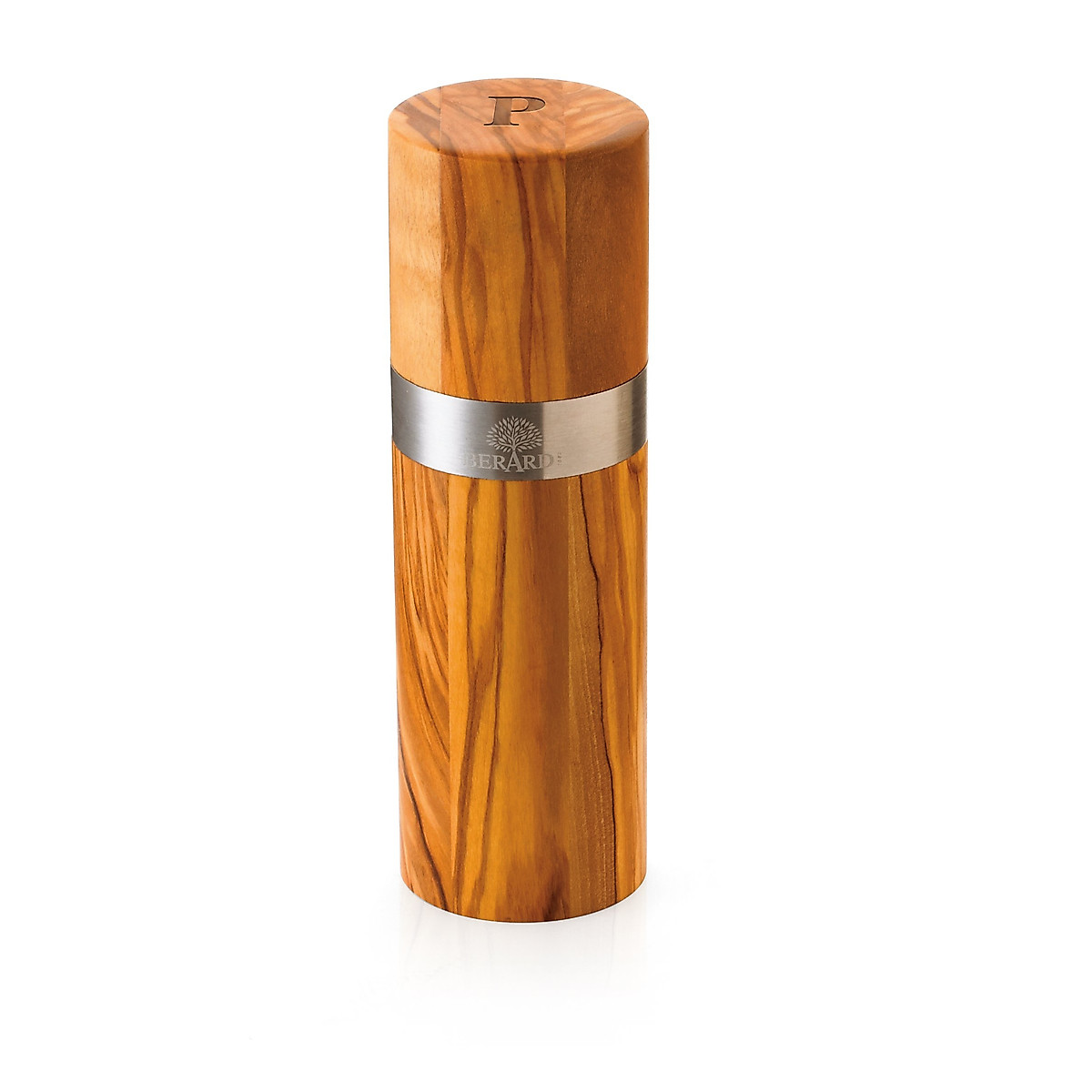 Berard Acero Olive Wood Pepper Mill