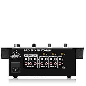 Behringer Pro Mixer DX626 3-Channel DJ Mixer