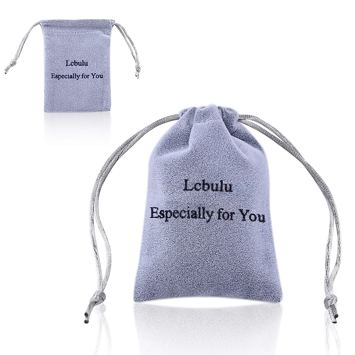 Lcbulu Sister Bracelet Sister Gifts from Sister - Side by Side or Miles Apart We Are Sisters Connected by the Heart, Perfect Birthday Gifts for Sister from Sister (A)