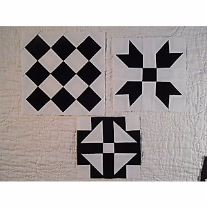 Black Cotton Fabric by The Yard,Quilting Muslin Fabric for Sewing,2 Yard