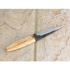 Crude - 3 Inch Asian Paring Knife - Carbon Steel - Thin, Light, SHARP !
