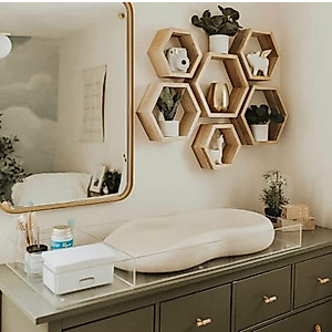 LELLOBABY - 6 mm Thick Deluxe Edition Acrylic Baby Removable Diaper Changing Tray Plus+