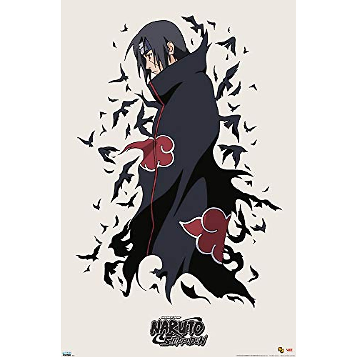 Trends International Naruto Shippuden - Itachi Wall Poster, 22.375" x 34", Unframed Version