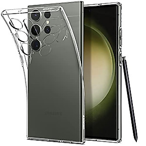 Spigen Liquid Crystal Designed for Galaxy S23 Ultra Case (2023) - Crystal Clear