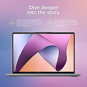 Lenovo IdeaPad Flex 5, 16” WUXGA Display, AMD Ryzen 7, 16GB RAM, 512GB SSD, 1920x1200 px, Touchscreen, Windows 11, Arctic Grey