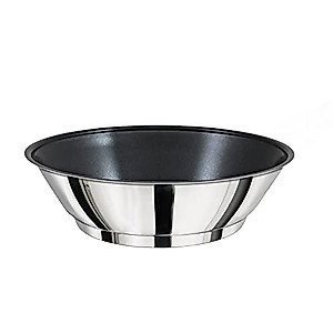 Magma Products, A10-369-2-IND Gourmet Nesting Stainless Steel Induction Saute/Omelette Pan with Ceramica Non-Stick