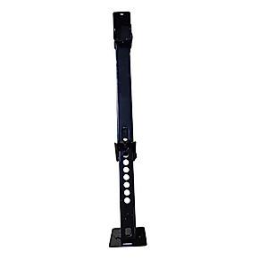 Class A Customs | 2 Pack of Long Telescoping Trailer Swing Down Jacks (1,000 lb. Capacity Each) 16" - 22.5" | Includes 9" Long Bar/Crank