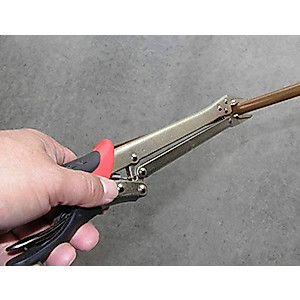 Triplett TT-200 LongLockers 15-inch Extended Reach Locking Pliers with Non-Slip Handles, Red, Silver, Black