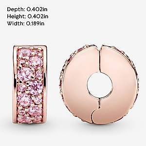 PANDORA Shining Elegance, Pink CZ