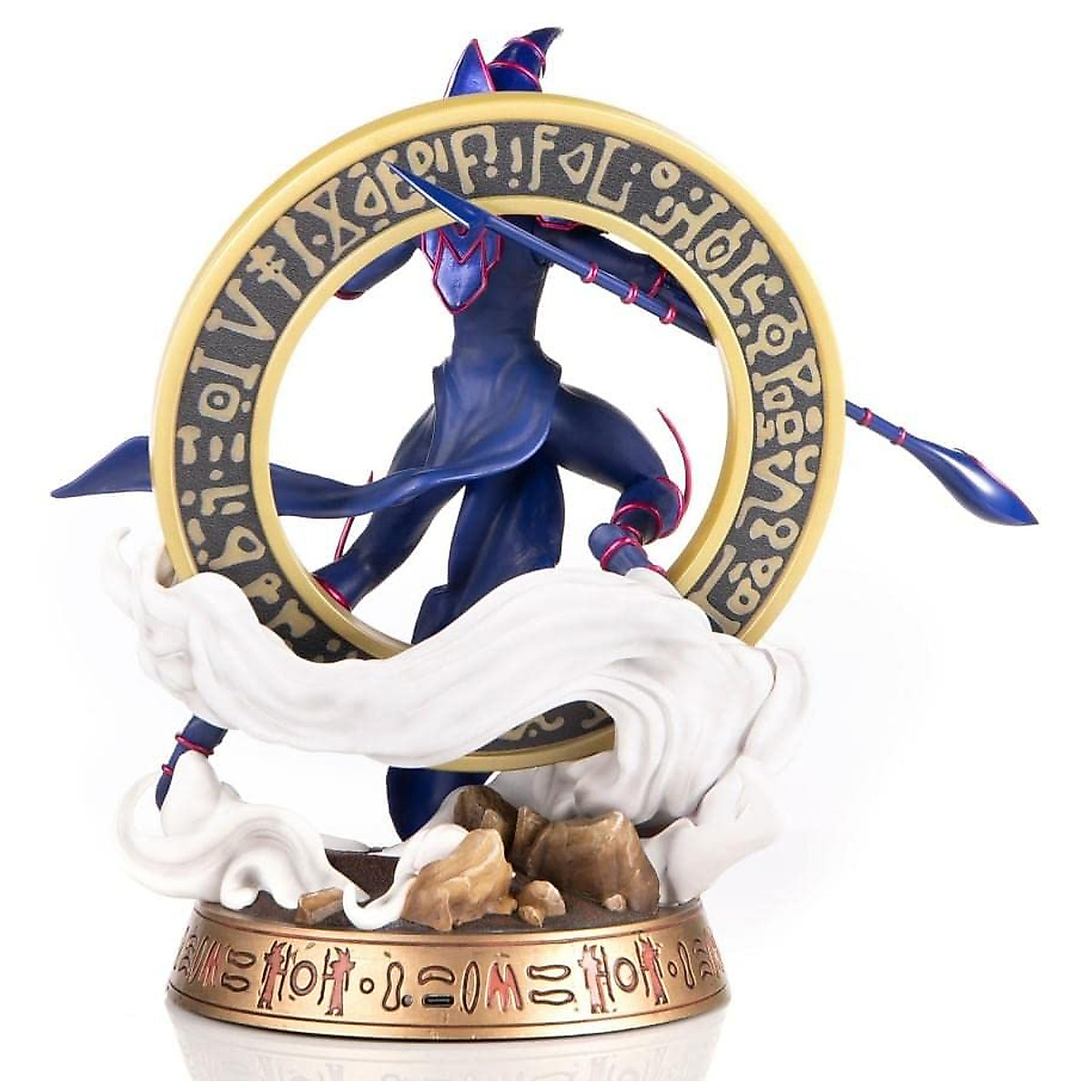 First 4 Figures Yu-Gi-Oh! Dark Magician PVC Statue (Blue Variant), 12 inches