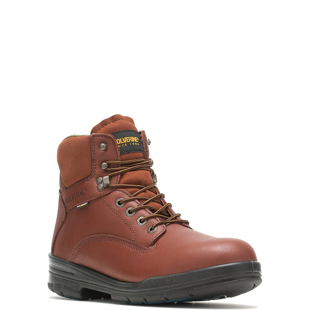 Wolverine Men's DuraShocks SR Direct-Attach 6" Work Boot (W03122), Brown, 9.5 M US