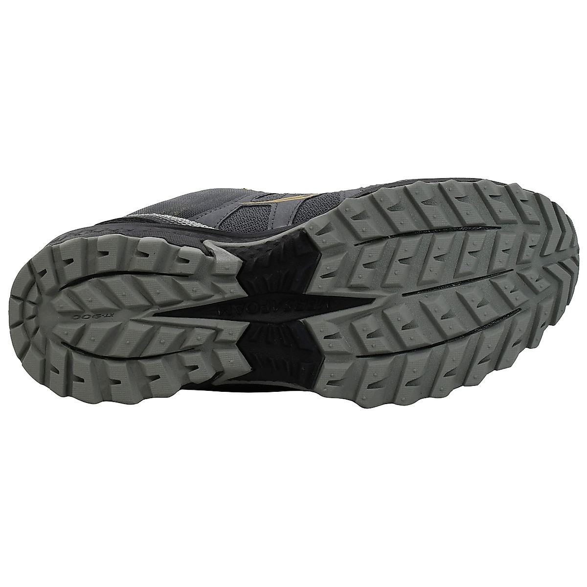 Saucony Men's Excursion TR14 Running Shoe, Dark Grey/Black/Gold, 10 W