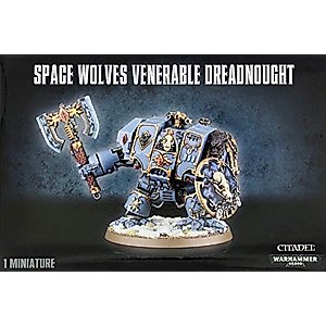 Space Wolf Venerable Dreadnought Warhammer 40K by Games Workshop