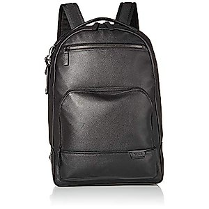 TUMI - Harrison Warren Leather Laptop Backpack - 15 Inch Computer Bag for Men and Women - Black
