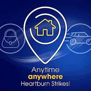 TUMS Ultra Strength Antacid Tablets for Chewable Heartburn Relief and Acid Indigestion Relief, Assorted Fruit - 160 Count