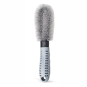 GARASANI Car Wheel Cleaner Brush, Motorcycle or Bicycle Tire Brush Washing Tool