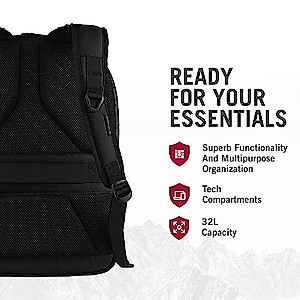 Victorinox Swiss Army VX Sport EVO Daypack (Black)