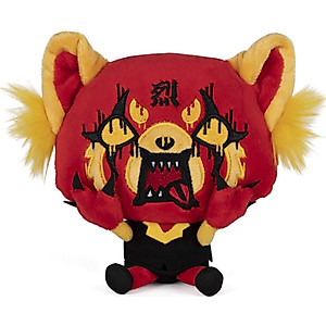 GUND Sanrio Aggretsuko Red Rage Plush Stuffed Animal Red Panda Netflix Original, 7"