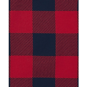 The Children's Place Baby Boys and Toddler Long Sleeve Fashion Shirt, Dino Apple Tree/Red Plaid/Stripes 3 Pack, 4T US