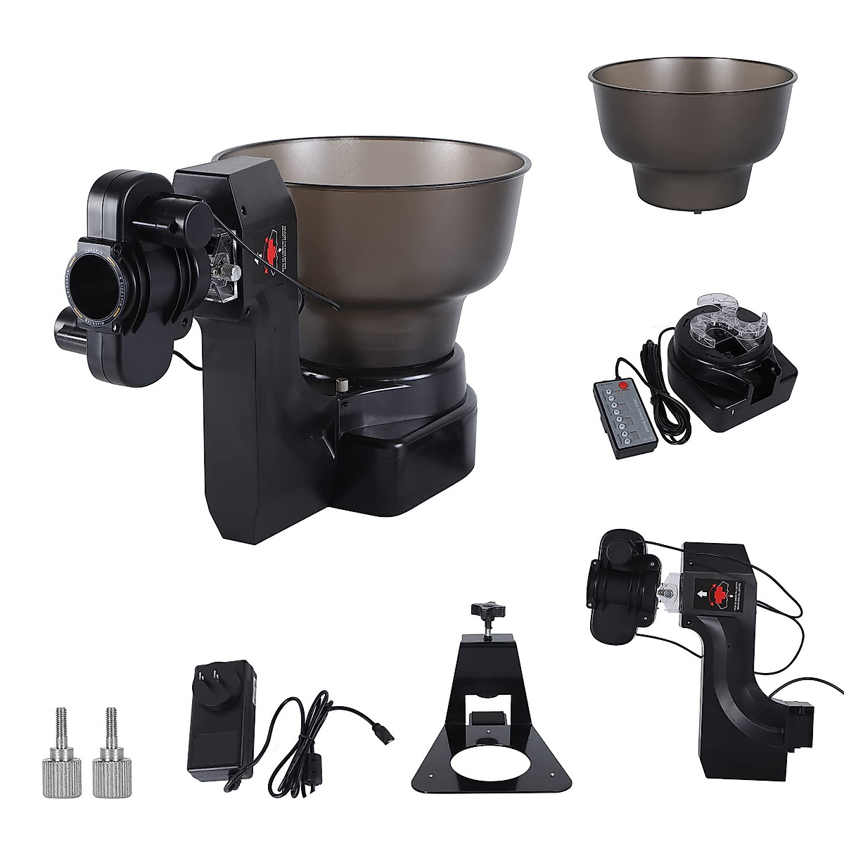 ZXMOTO Ping Pong Robot Machine with 36 Different Spin Balls Table Tennis Robot Automatic Ball Machine for Training