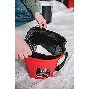 Handy Paint Pro Pail, Holds 1/2 Gallon of Paint or Stain, Accommodates up to a 6 1/2 inch Mini-Roller and 3 inch Brush