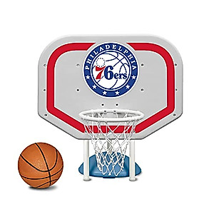 Poolmaster Philadelphia 76ers NBA Pro Rebounder-Style Poolside Basketball Game