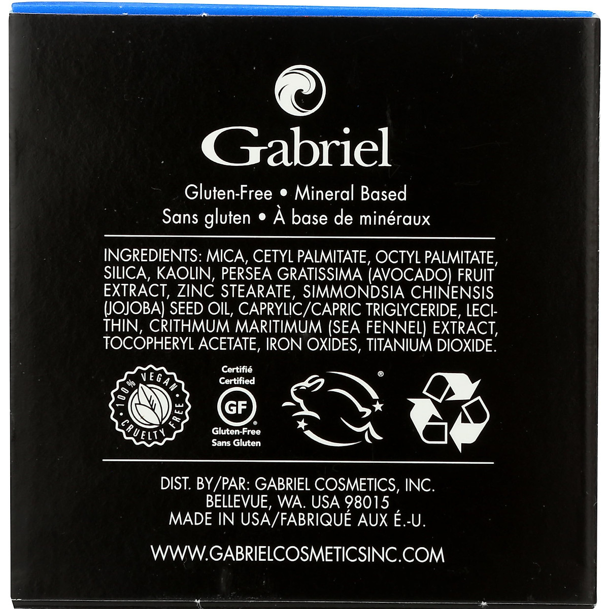 Gabriel Cosmetics, Foundation Light Beige, 0.32 Ounce