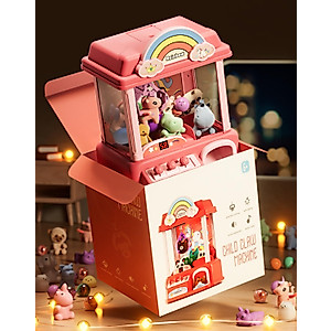 Kakamelon Claw Machine for Kids and Adults with Mini Prizes|Toys for Ages 8-13 Girls|Candy Machine Birthday Gifts for 6 7 9 10 12 Years Old