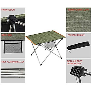 DOUBAO Outdoor Removable Camping Table Portable Foldable Light Weight mesa plegable Travel Hiking Hiking Picnic Table Camp Furniture